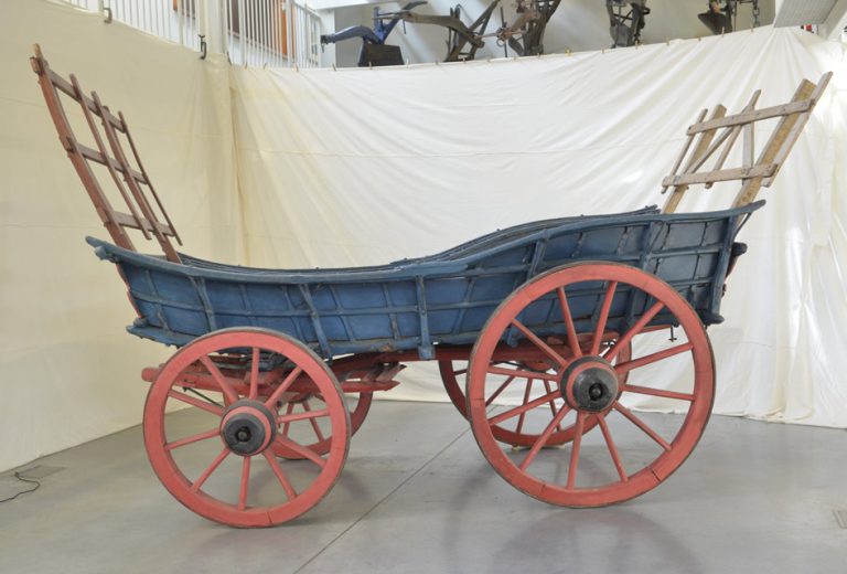 Along the road we go - farm wagons in The Museum of English Rural Life