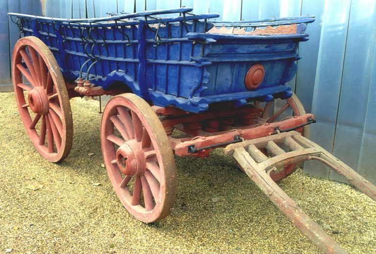Along the road we go - farm wagons in The Museum of English Rural Life